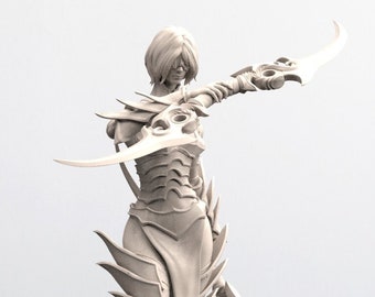 Balgura Roaring 3D Printed Miniature for D&D Pathfinder - Etsy