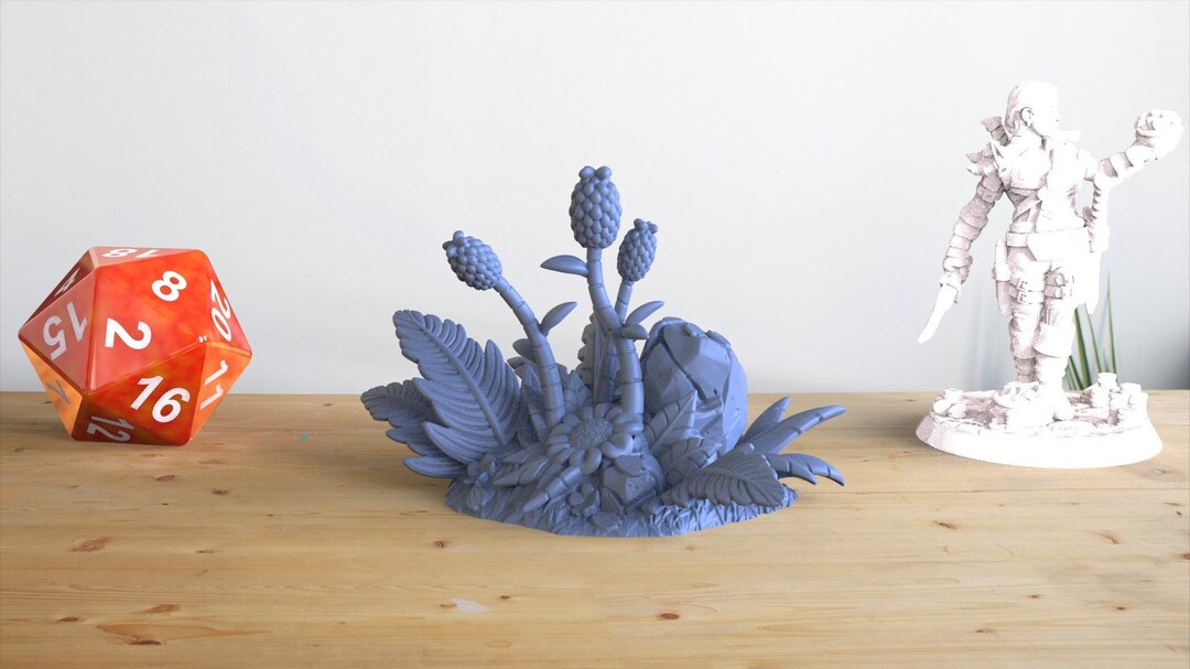 Flowers Bit A - Flowers, Bamboo and Ponds Set - Oriental Bliss - Cast N ...