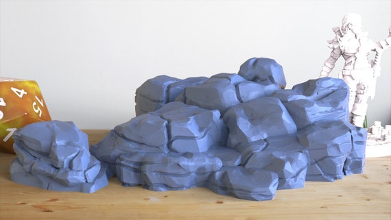 Rocks D Desert Core Set Cast N Play Terrain Essentials - Etsy