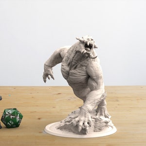 Balgura - Roaring - 3D Printed Miniature for D&D, Pathfinder and Other ...