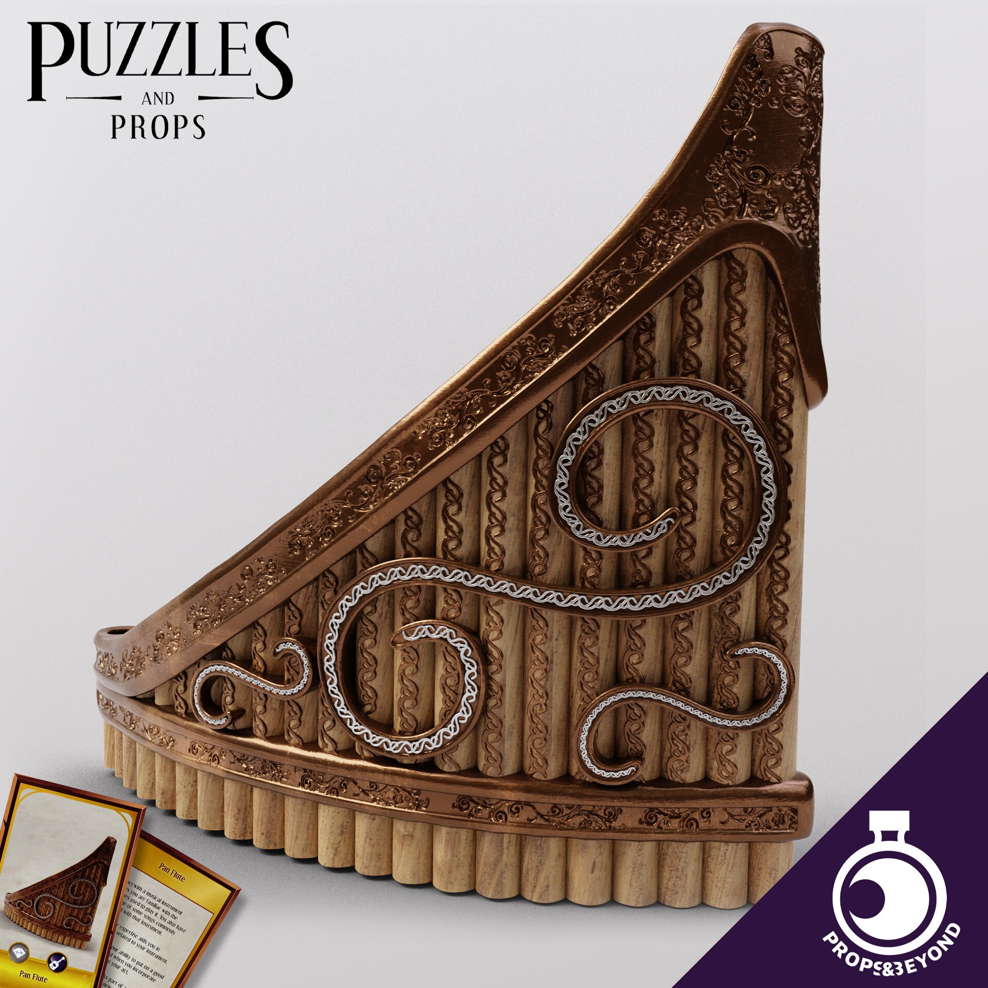 Pan Flute Life-sized Prop for Cosplay Larping and RPG Games - Etsy