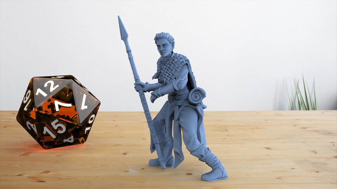 Female Human Ranger Miniature for D&D, Pathfinder and Other Rpg's the ...