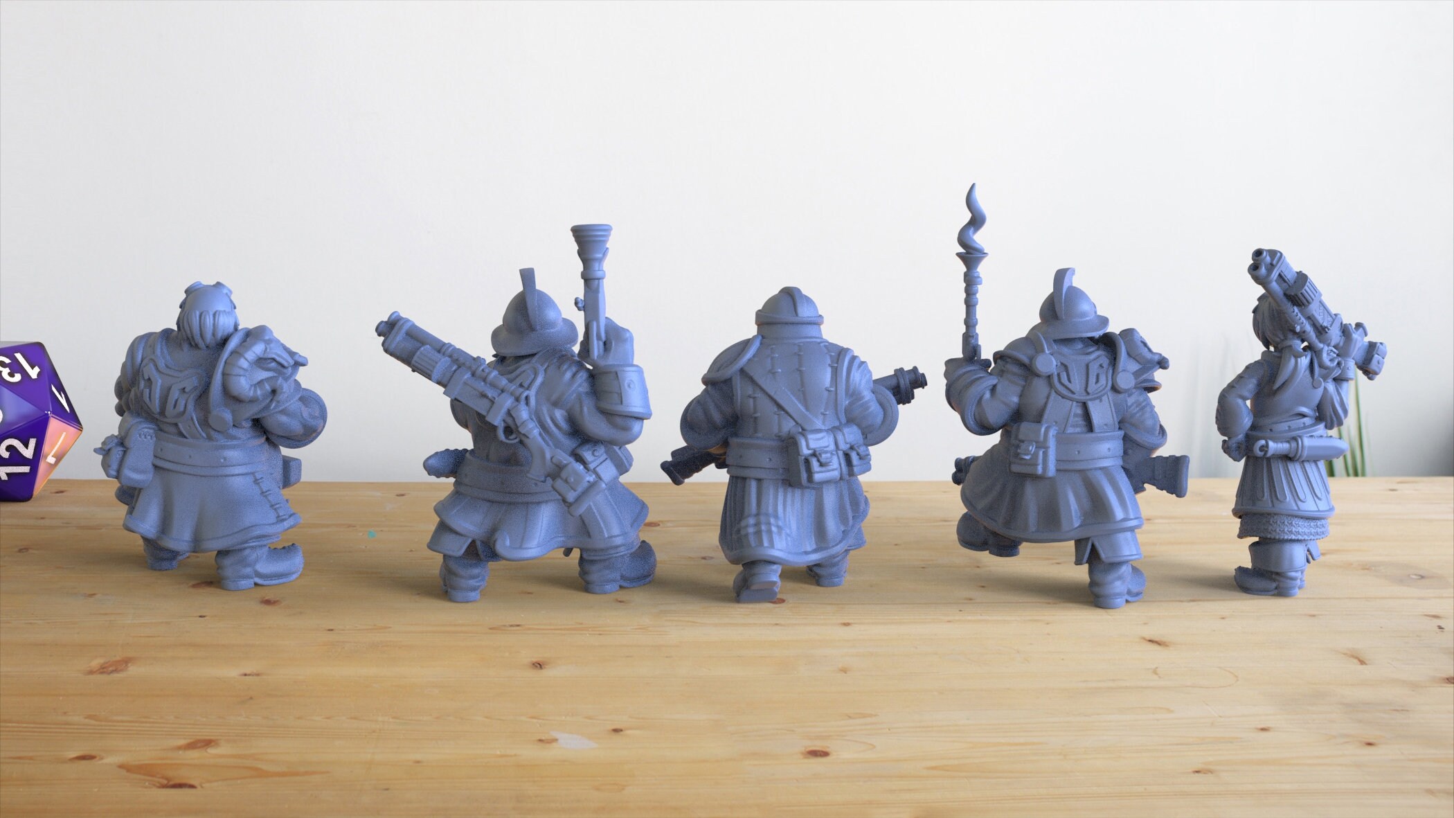 Dwarf Bolt Gunners Five Dwarf Bolt Gun Ranged Fighters - Etsy