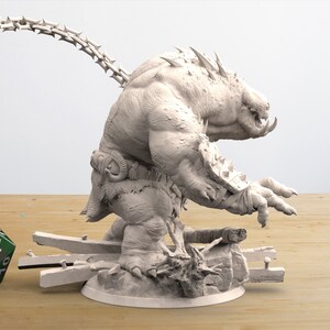 Infernum Cyclops With Flail 3D Printed Miniature for D&D, Pathfinder ...