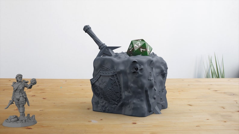 Gelatinous Cube Dice Jail by Fates End for D&D Pathfinder - Etsy