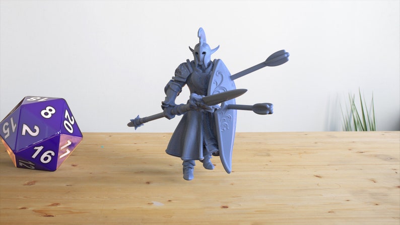 High Elf Lancers Five High Elf Lance Fighters Figures for - Etsy