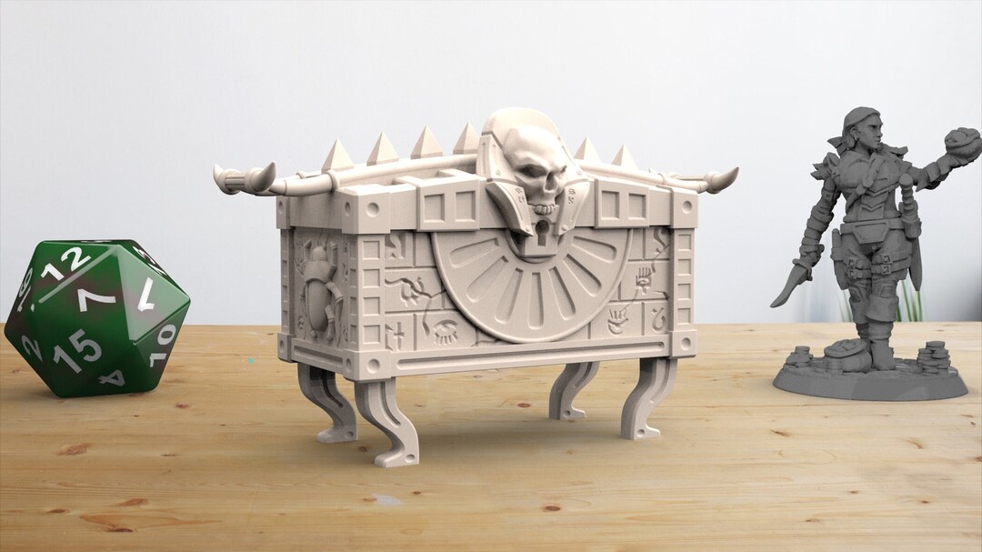 Coffer - Terrain Prop - Pharaoh Props - Echoes of Life - Resin ...