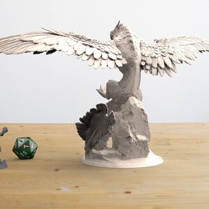 Rukh Male Griffon/gryphon 3D Printed Miniature for D&D, Pathfinder and ...