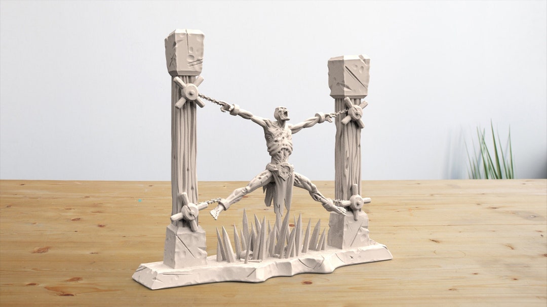 Torture Machine - Terrain Prop - Crypt Artifacts - Hidden Crypt - Resin ...