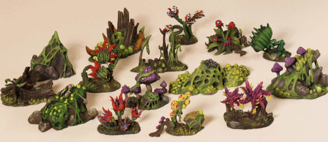 Swamp Essentials Scenery Terrain Set - Etsy