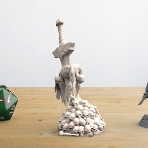 Giant Impaled Sword - Terrain Prop - Crypt Artifacts - Hidden Crypt ...
