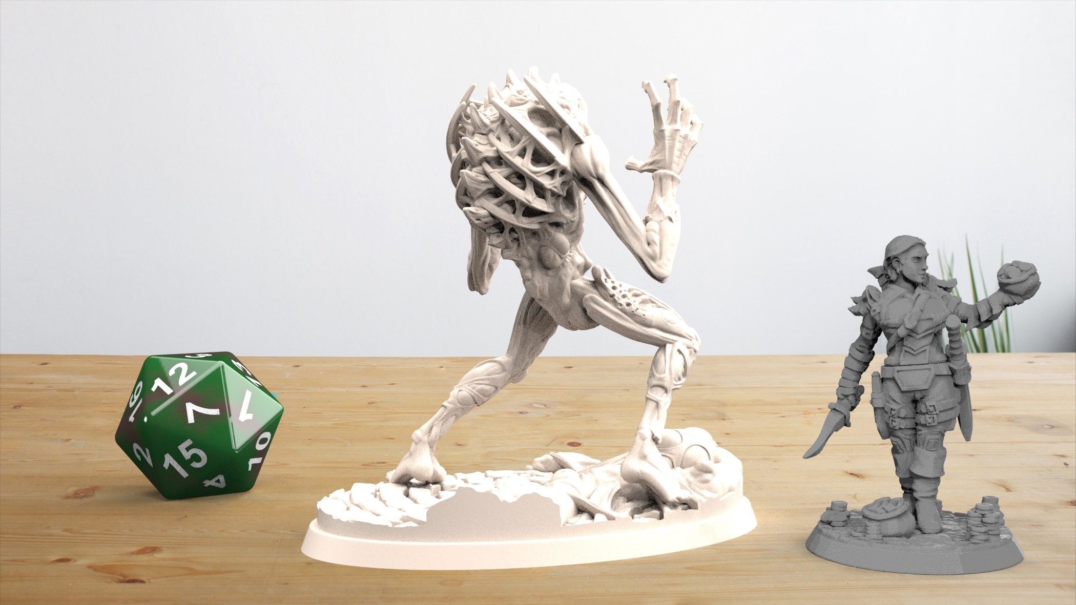 Void Fearmonger C Fear the Void Resin Miniature for - Etsy