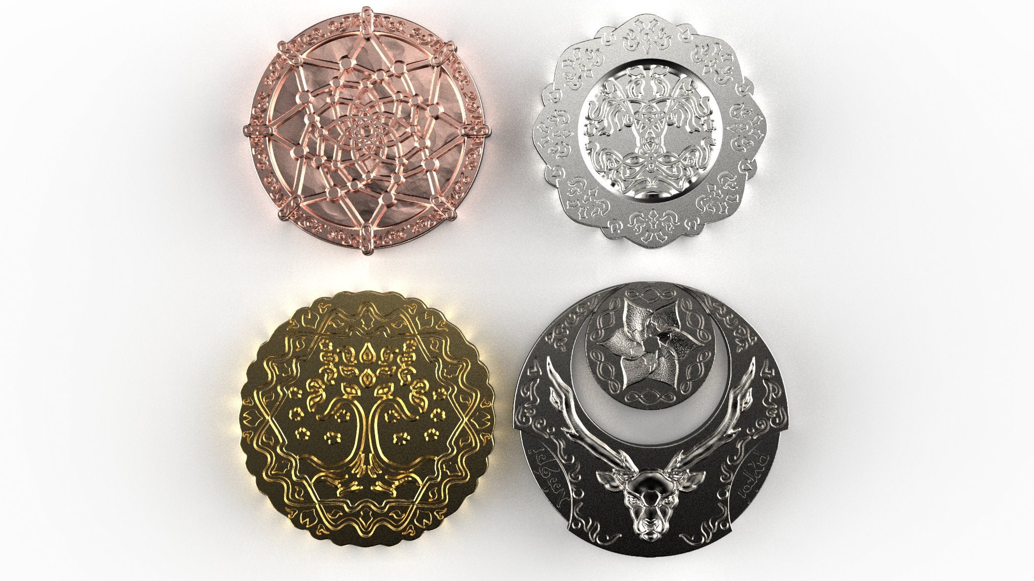 Elven Coins Life-sized Prop for Cosplay Larping and RPG - Etsy