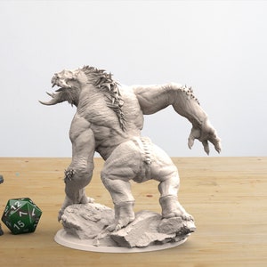 Balgura - Roaring - 3D Printed Miniature for D&D, Pathfinder and Other ...