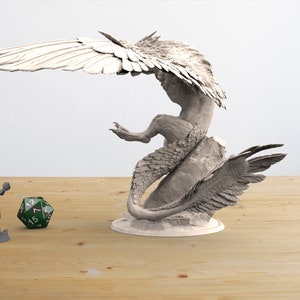 Rukh Male Griffon/gryphon 3D Printed Miniature for D&D, Pathfinder and ...