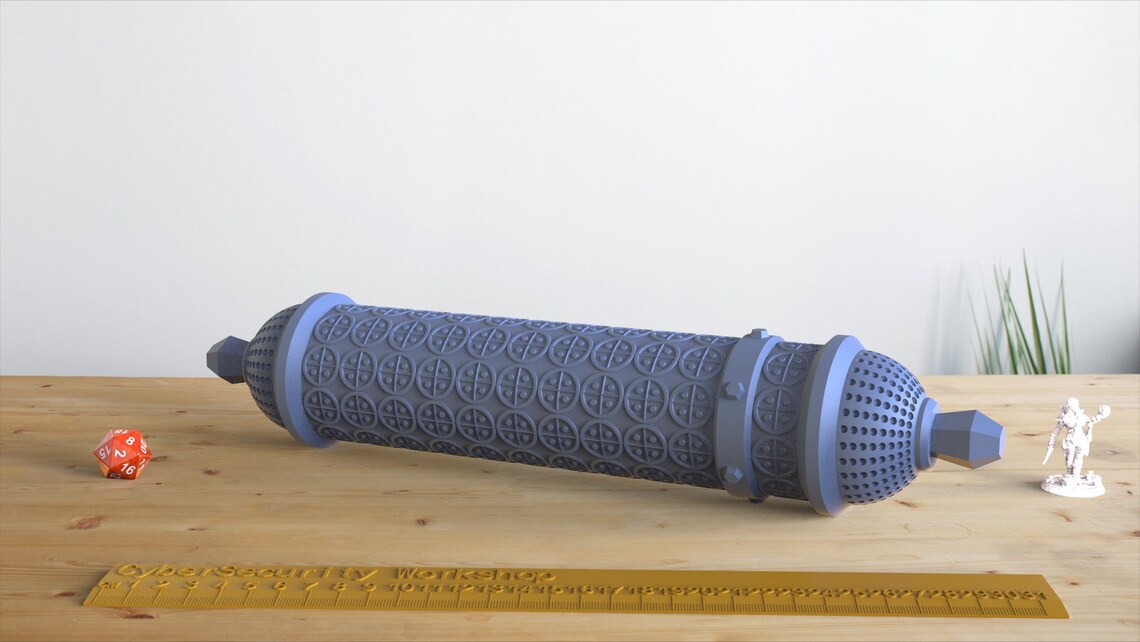 Scroll Case Life-sized Prop for Cosplay Larping and RPG - Etsy