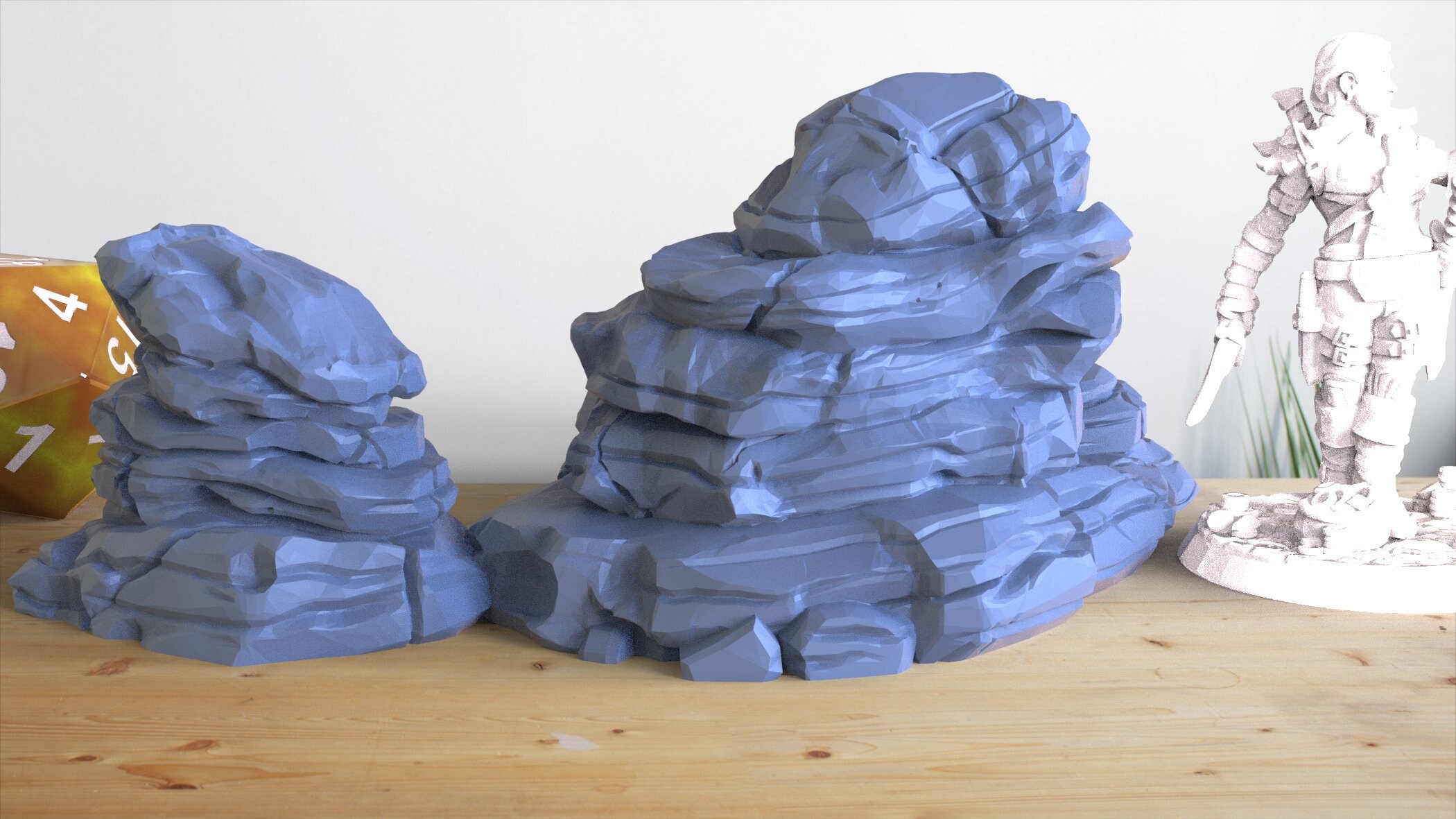 Rocks A Desert Core Set Cast N Play Terrain Essentials - Etsy