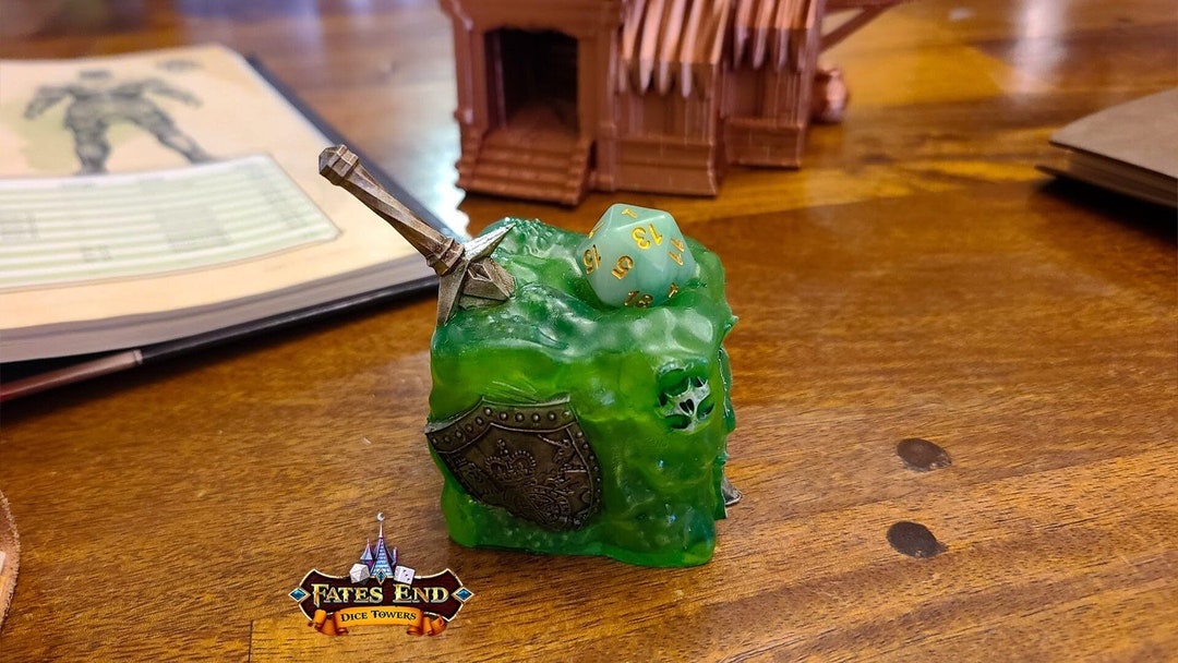 Gelatinous Cube Dice Jail - by Fates End - for D&D, Pathfinder and ...