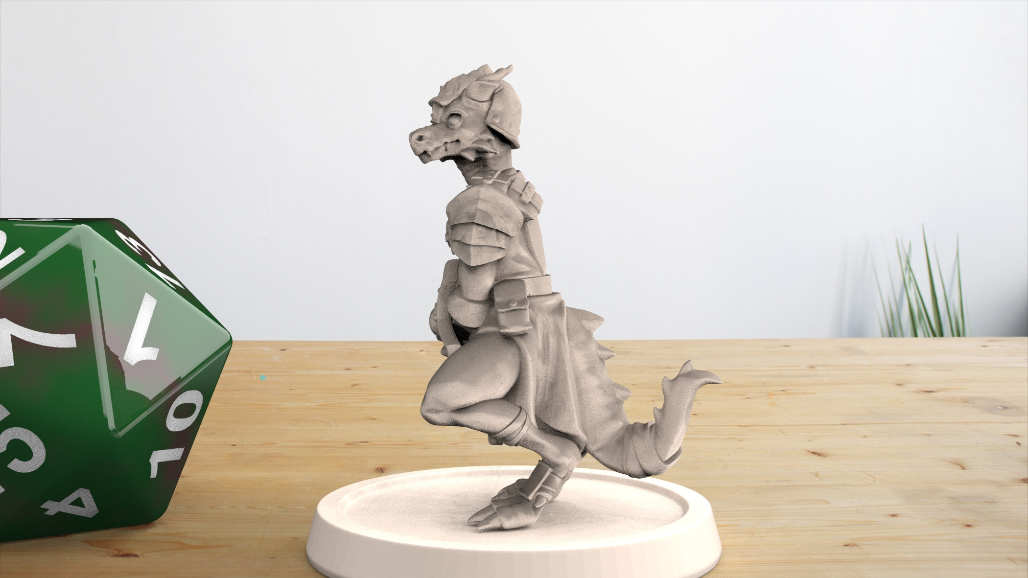 Female Kobold Fighter Zibai Miniature for D&D Pathfinder - Etsy