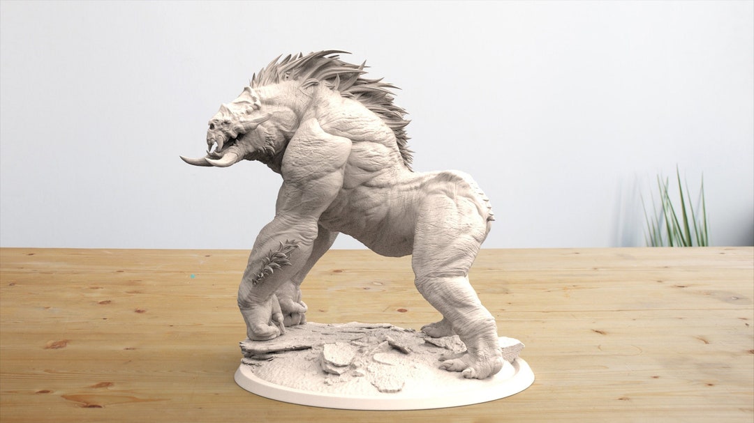 Balgura - Standing - 3D Printed Miniature for D&D, Pathfinder and Other ...