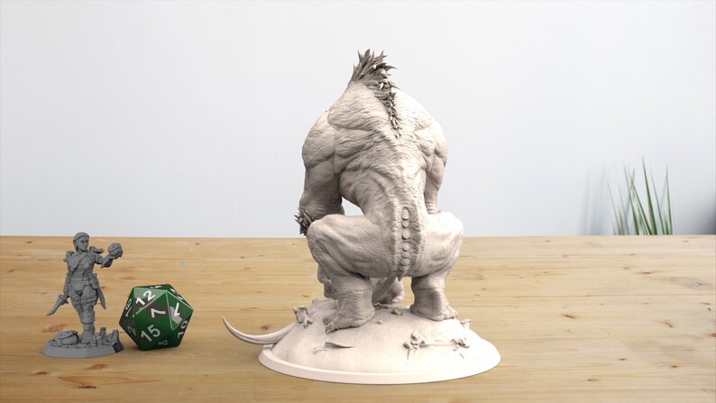 Balgura Sitting 3D Printed Miniature for D&D Pathfinder - Etsy