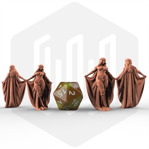 Iriel - 28 or 32 Mm Scale Female Wizard or Sorcerer - Resin Character ...
