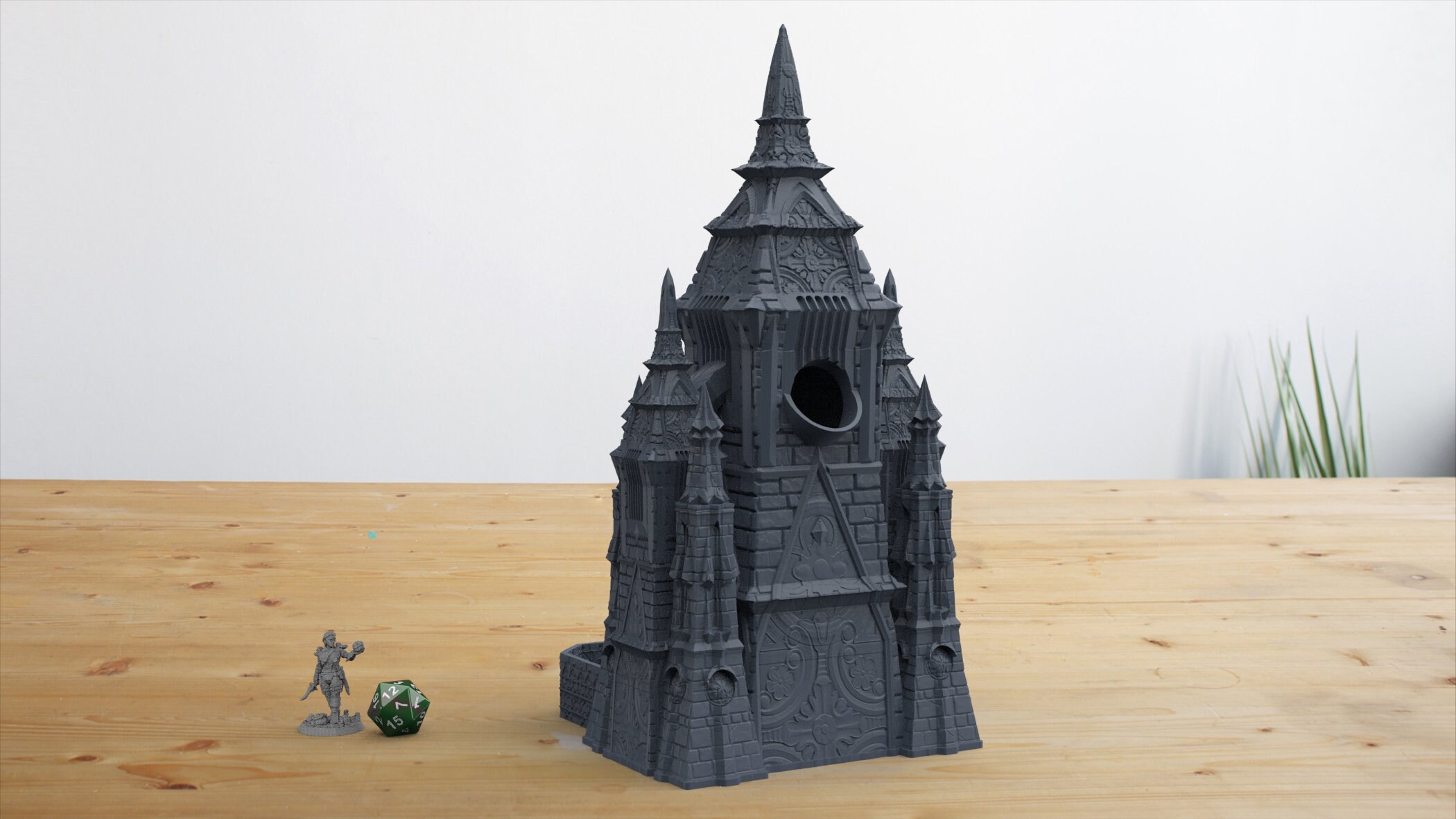 Vampiric Cathedral Dice Tower by Fates End for D&D - Etsy