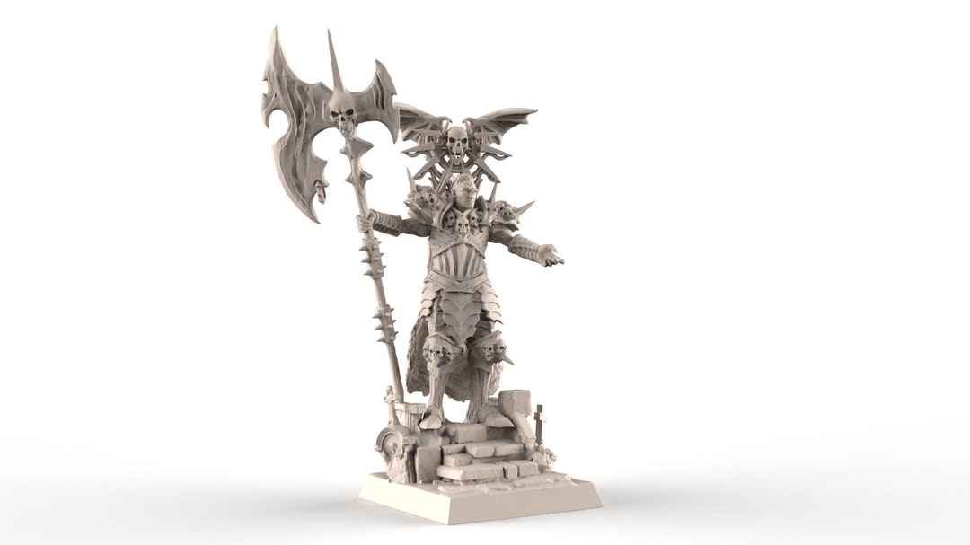 Lord of Vitae Pose 1 - Blood Mage or Vampire - 3D Resin-printed for D&D ...