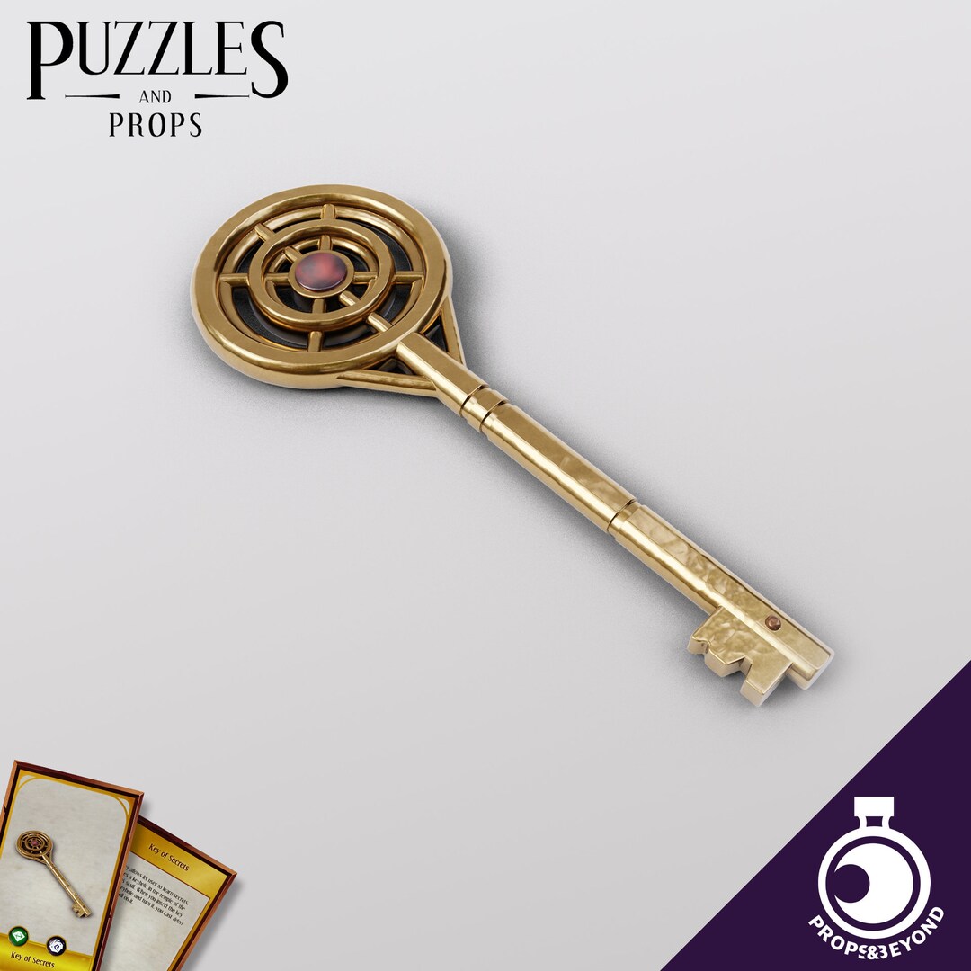 Key of Secrets - Life-sized Prop for Cosplay, Larping and RPG Games ...