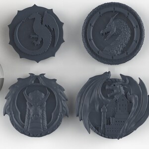 Dragon Coins - Life-sized Prop for Cosplay, Larping and RPG Games Like ...