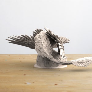 Rukh Female - Griffon/gryphon - 3D Printed Miniature for D&D ...