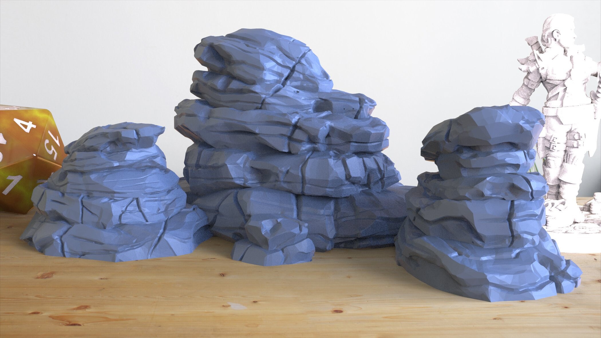 Rocks A Desert Core Set Cast N Play Terrain Essentials - Etsy