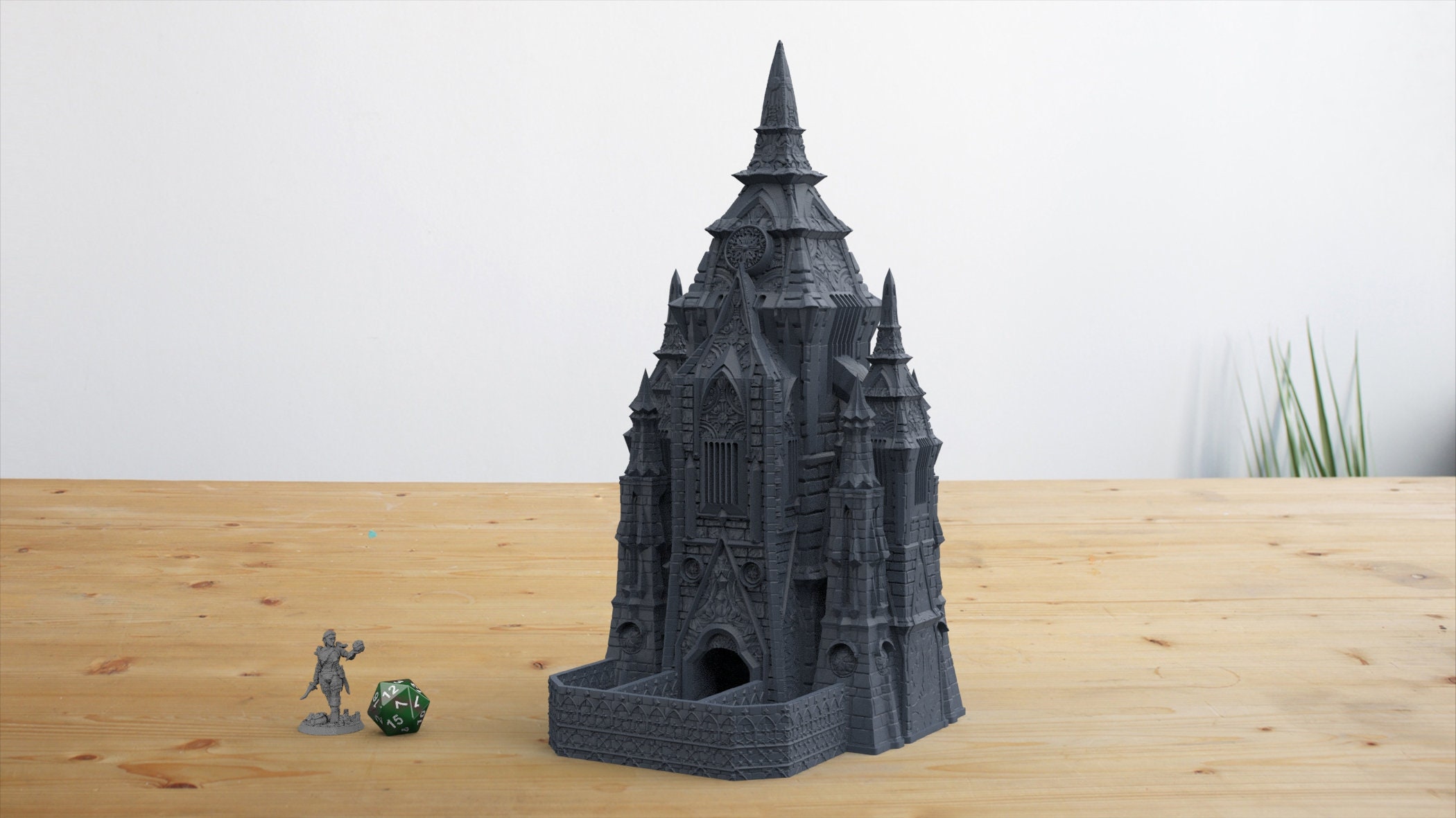 Vampiric Cathedral Dice Tower by Fates End for D&D - Etsy