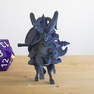 Dwarf Goat Riders - Five Dwarf Fighters Mounted on Goats - Figures for ...