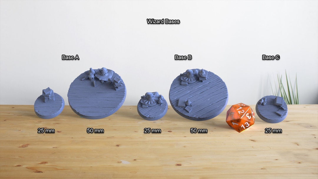 Wizard Bases - Cast N Play Wizard's Study Collection - Etsy