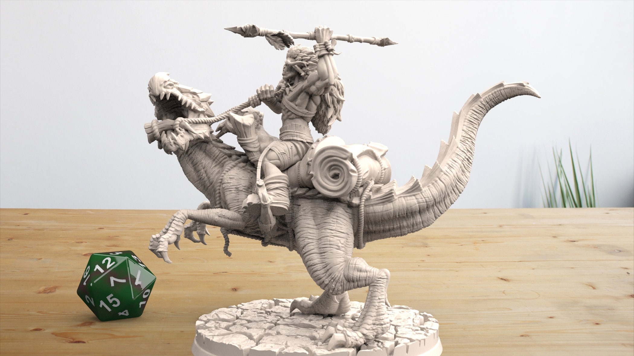 Mounted Orc Warrior Warriors of the Wastelands Resin - Etsy