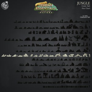 Jungle Essentials Scenery Terrain Set - Etsy