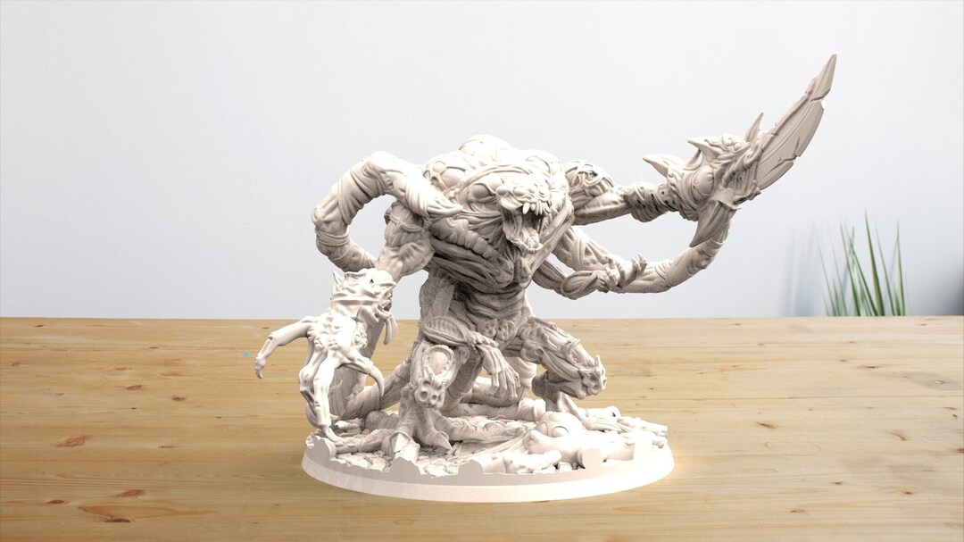 Void Ripper A Fear the Void Resin Miniature for Rpg's, Dnd, Pathfinder ...