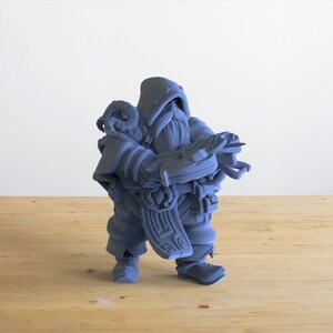Dwarf Rangers - Five Dwarf Crossbow Fighters or Rogues - Figures for D ...