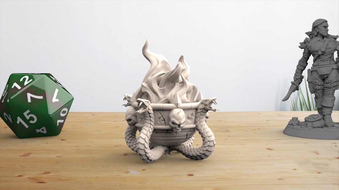 Brazier - Terrain Prop - Pharaoh Props - Echoes of Life - Resin ...