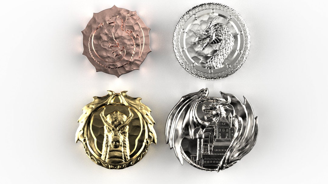 Dragon Coins - Life-sized Prop for Cosplay, Larping and RPG Games Like ...