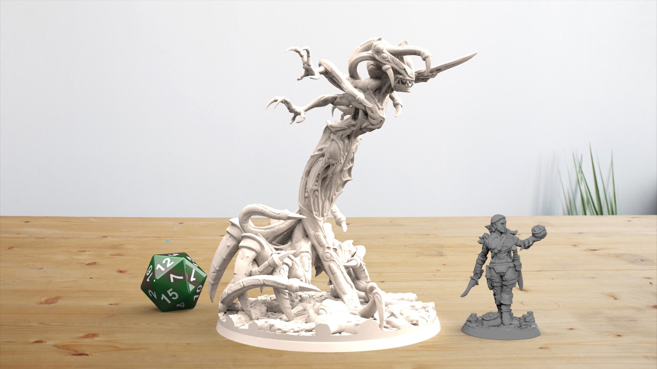 Dark Matriarch B Fear the Void Resin Miniature for - Etsy