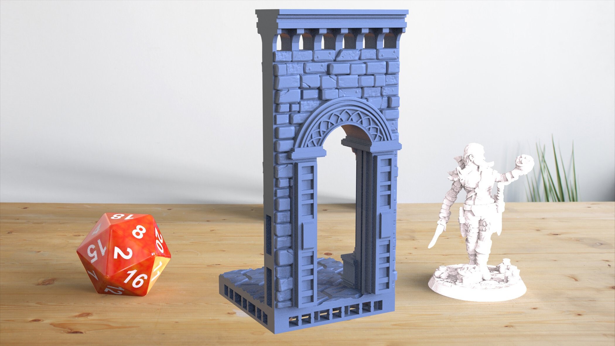 Castle Wall Arch King's Castle Set Cast N Play - Etsy