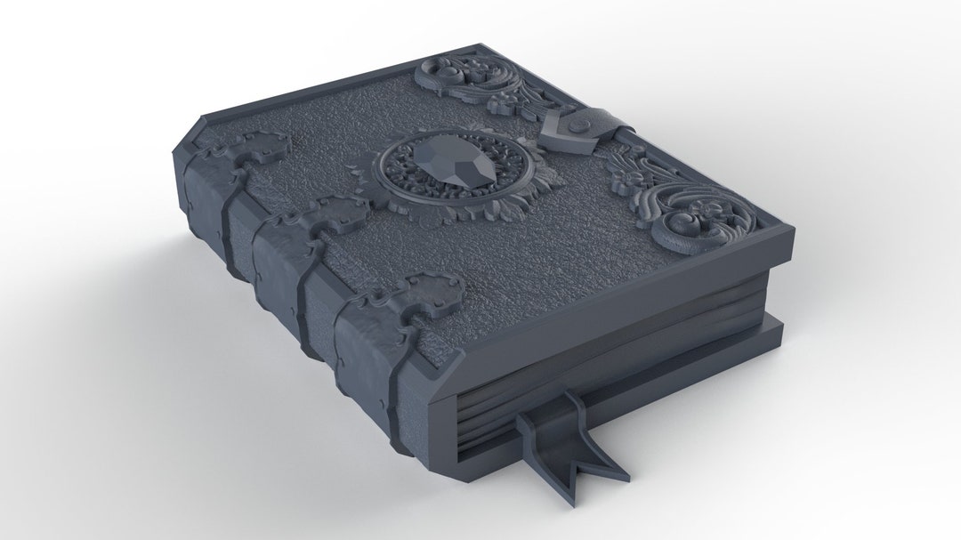 Wizard's Magic Tome Spell Card Holder by Fates End - for D&D ...