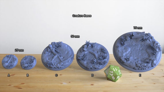 Creature Bases Cast N Play | Etsy