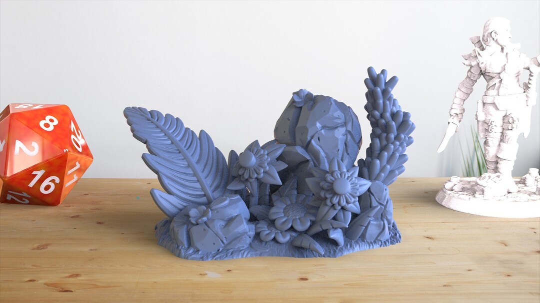 Flowers Bit B - Flowers, Bamboo and Ponds Set - Oriental Bliss - Cast N ...