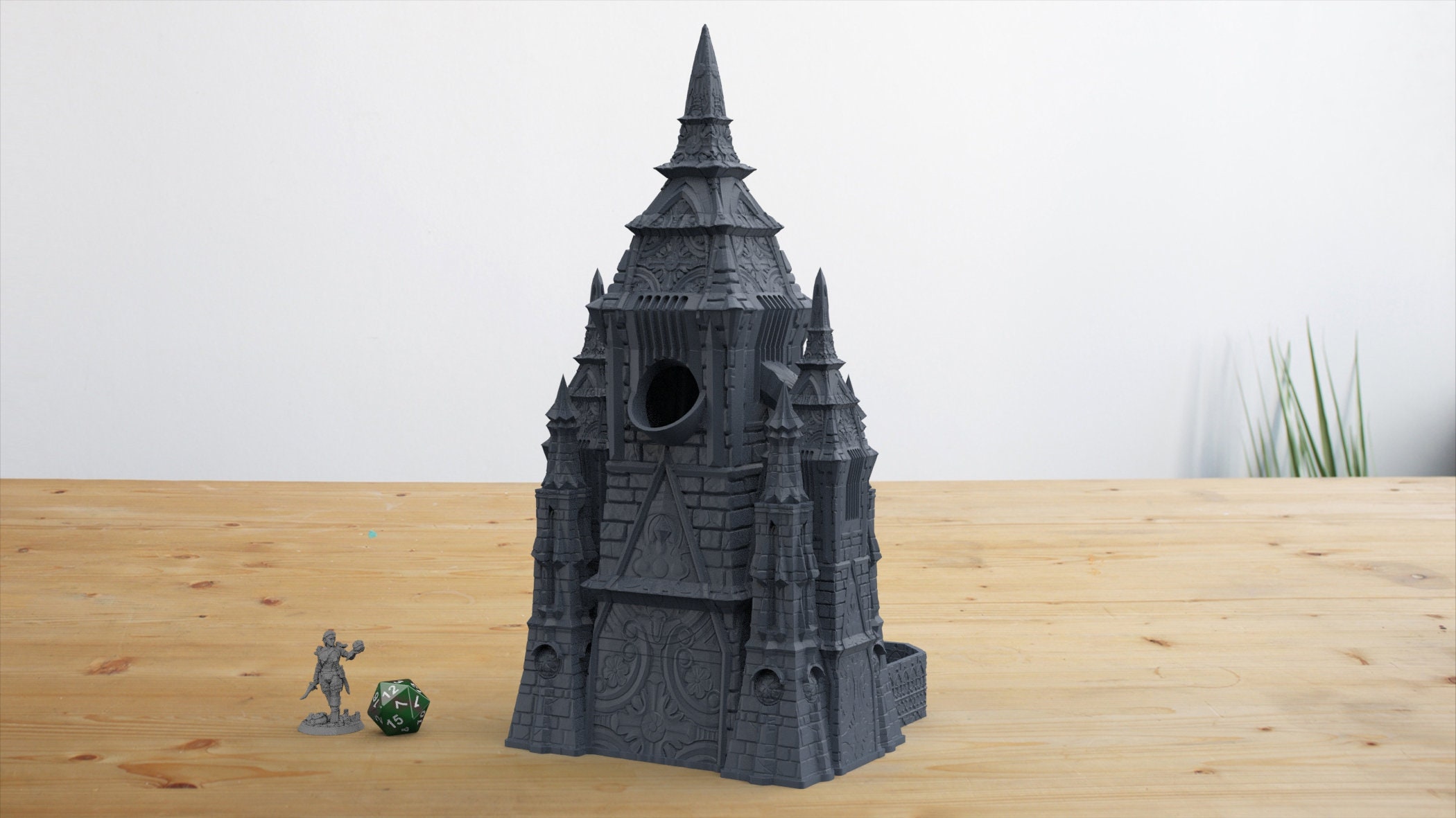 Vampiric Cathedral Dice Tower by Fates End for D&D - Etsy