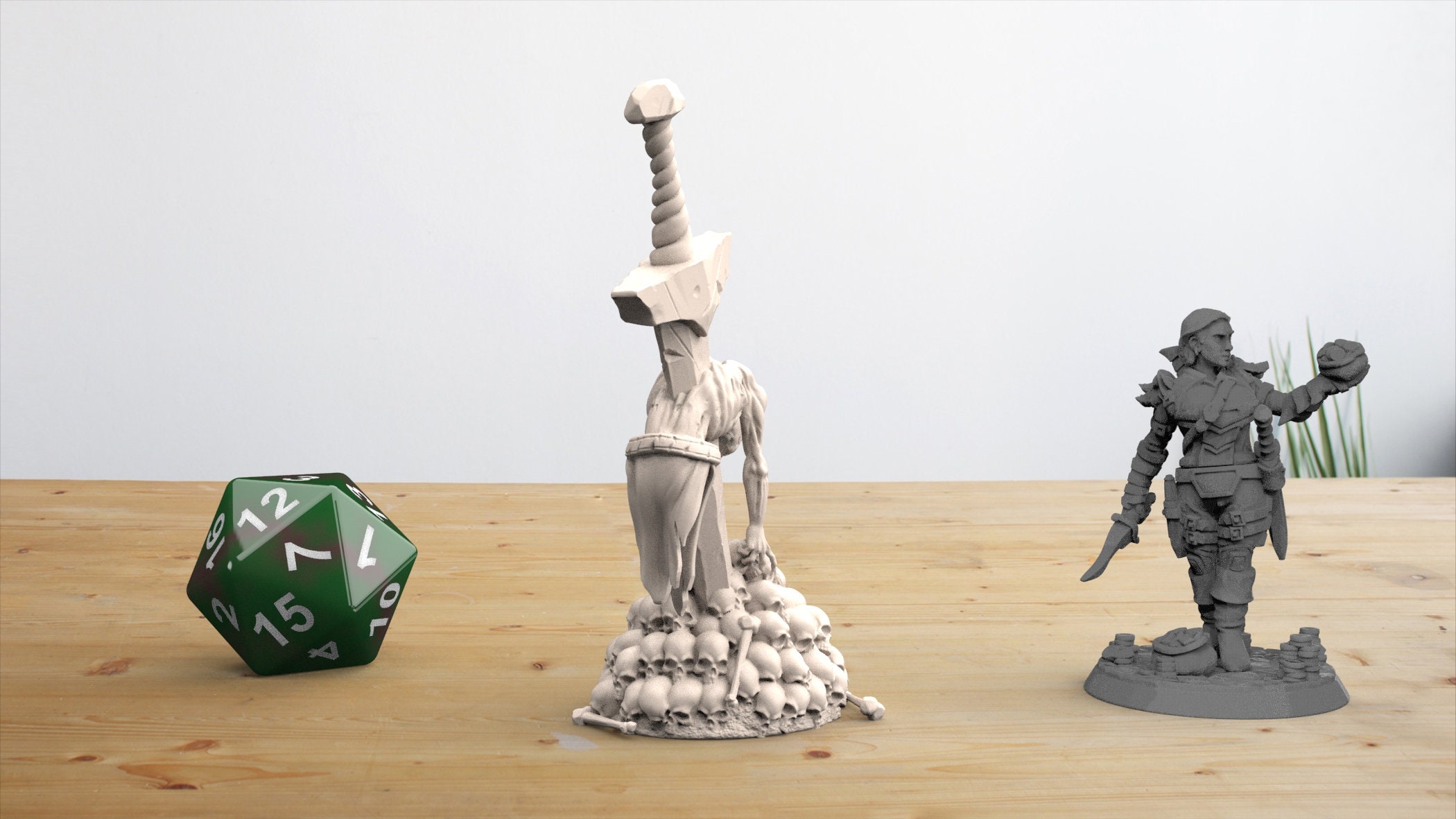 Giant Impaled Sword Terrain Prop Crypt Artifacts Hidden - Etsy