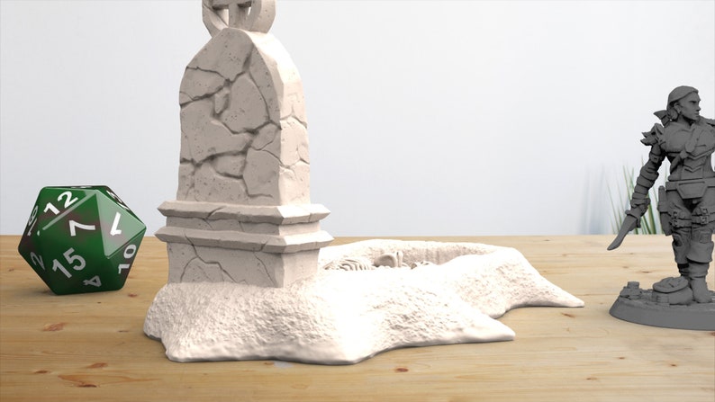 Tomb/open Grave Terrain Prop Skeleton Piles Hidden Crypt - Etsy