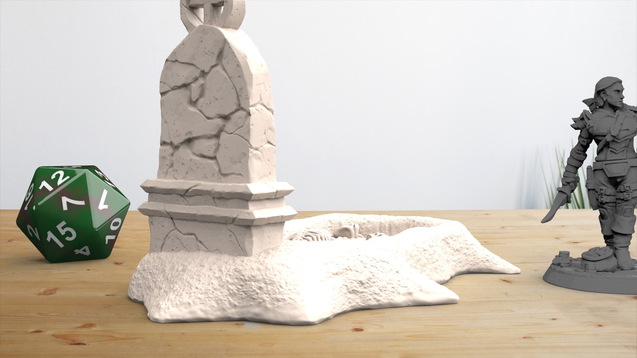 Tomb/open Grave Terrain Prop Skeleton Piles Hidden Crypt - Etsy
